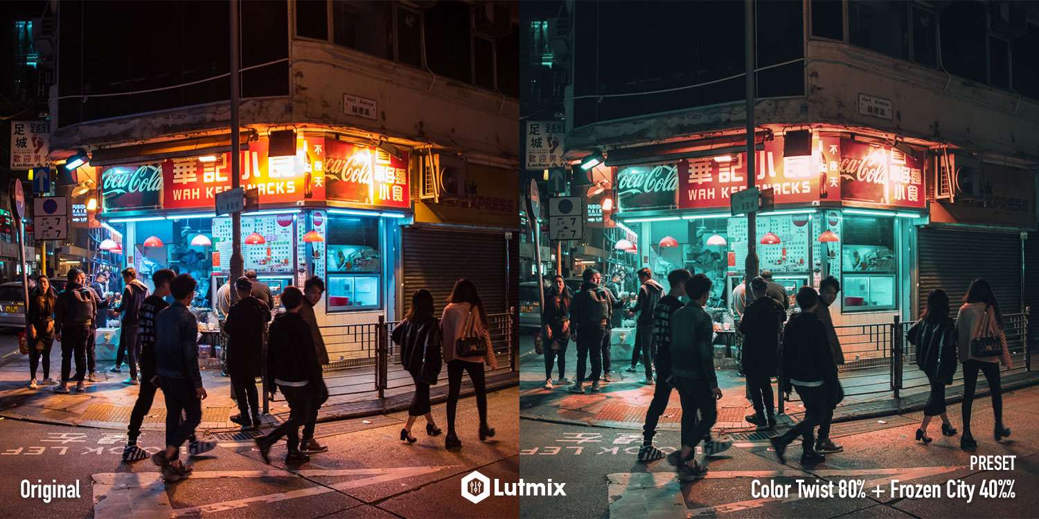 Cyberpunk Creative Color Grading Lutmix