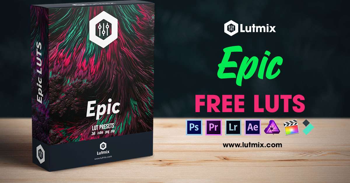 Epic - Creative Color Grading Effects - Lutmix